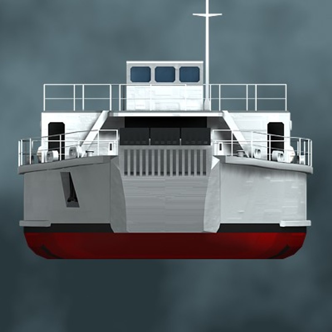 Lcm Landing Craft Mechanized 3d Model