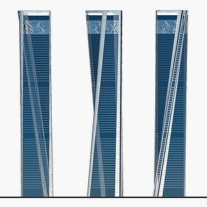 Gulf Buildings Set - 4 Pack 3D - TurboSquid 1751185