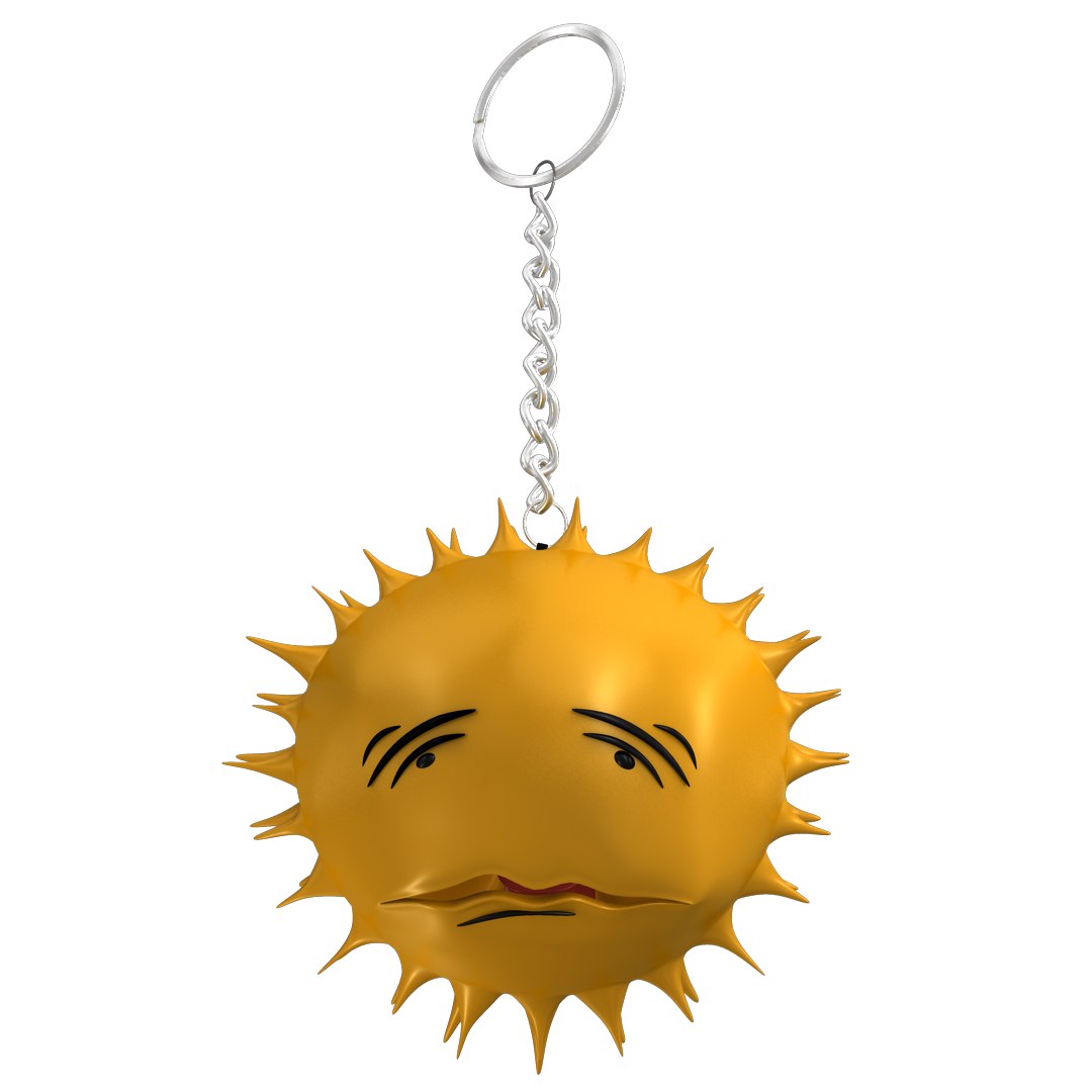 3d sun smiley smile
