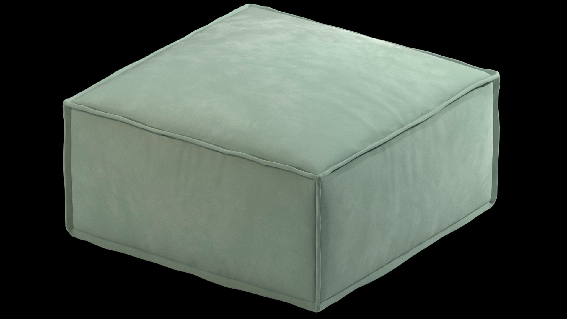 3D Model Soft Modular Puffs Of The Vento Series With A Plaid ...