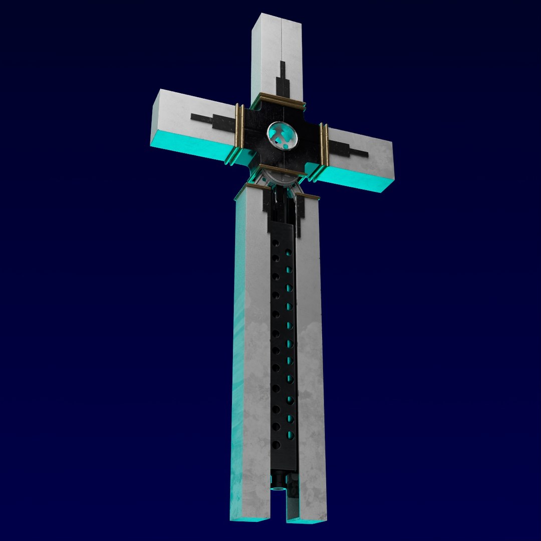 3D Model The Punisher And Wolfwood Gun From Trigun Anime - TurboSquid ...