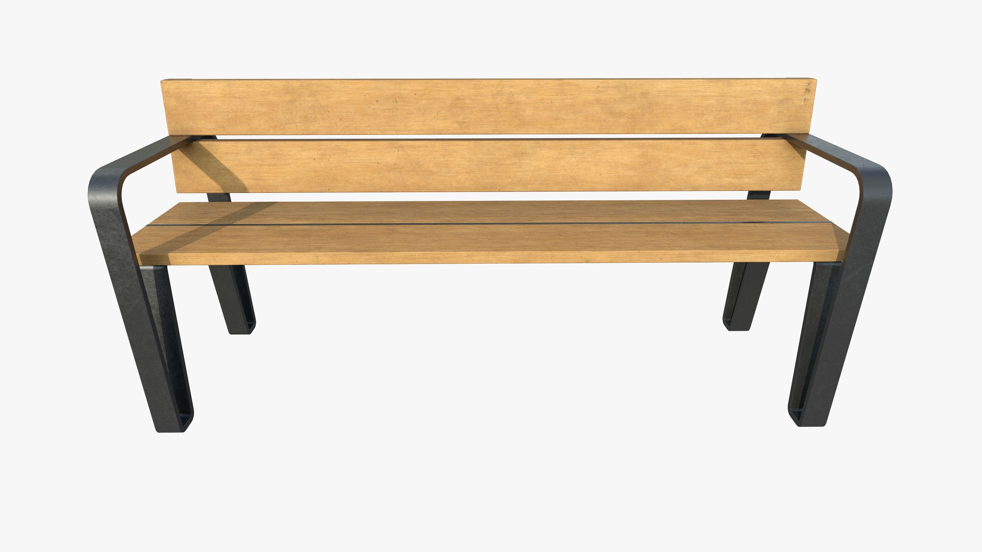 Bench 7 With PBR 4K 8K 3D - TurboSquid 1843491