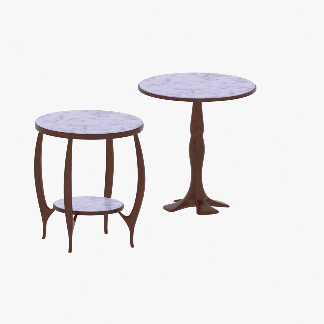 3D Small Tables Collection Model - TurboSquid 1842820