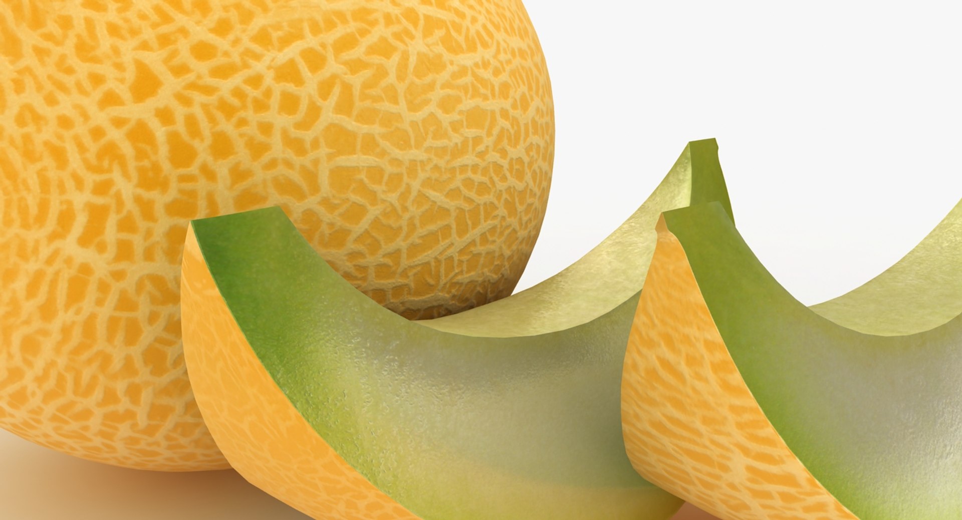 Realistic Melon 02 3D Model - TurboSquid 1182839
