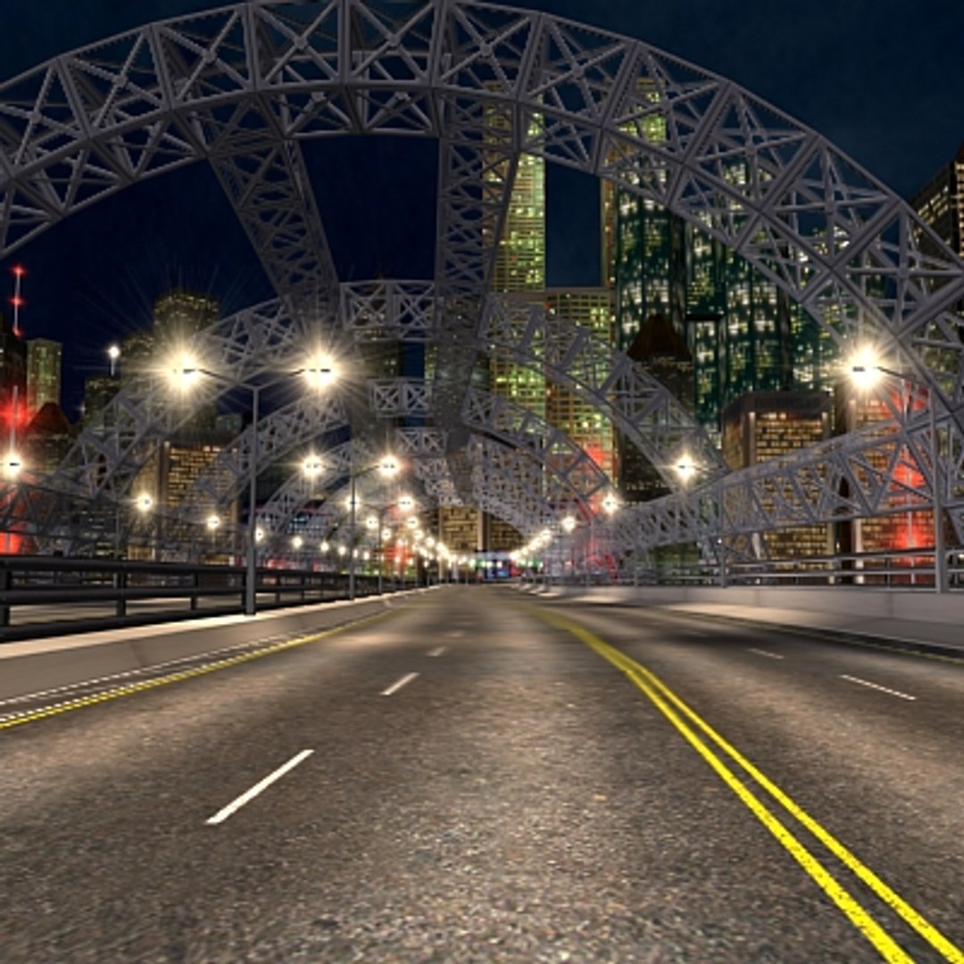 night city 3d model