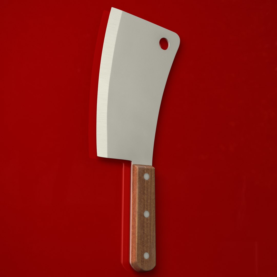 cleaver video blade 3d model
