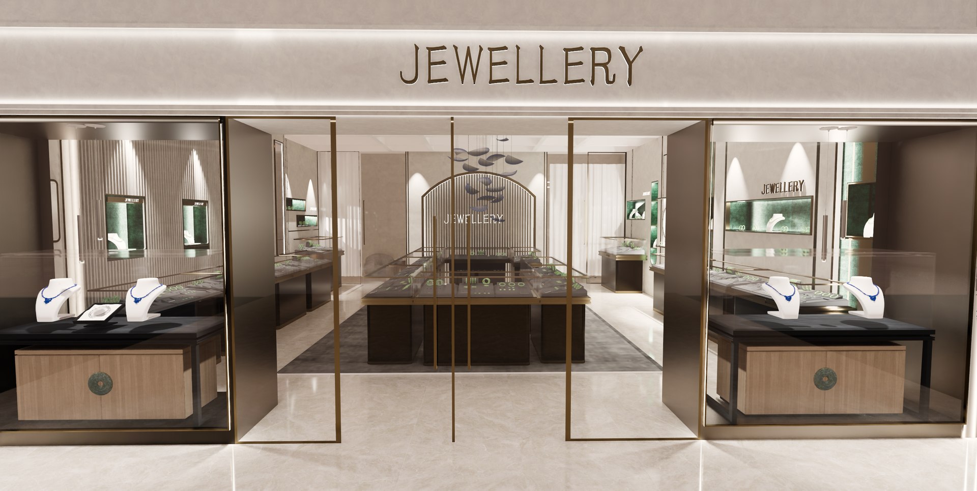 Jewelry Store Modern -A3 3D Model - TurboSquid 2008295