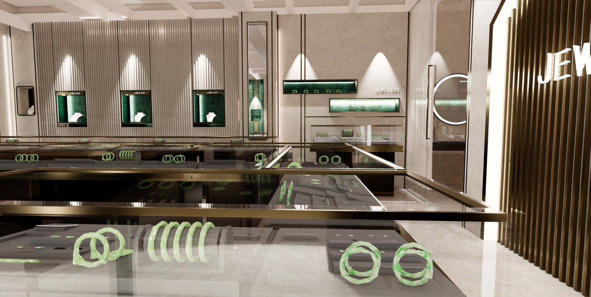 Jewelry Store Modern -A3 3D Model - TurboSquid 2008295