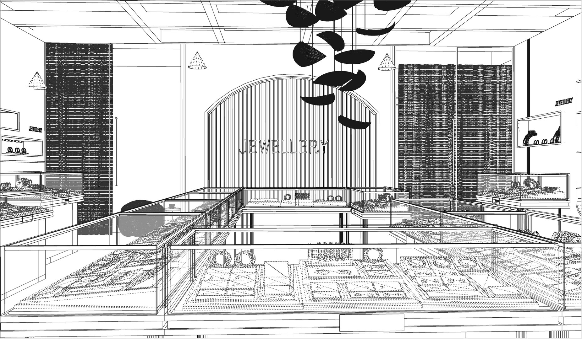 Jewelry Store Modern -A3 3D Model - TurboSquid 2008295