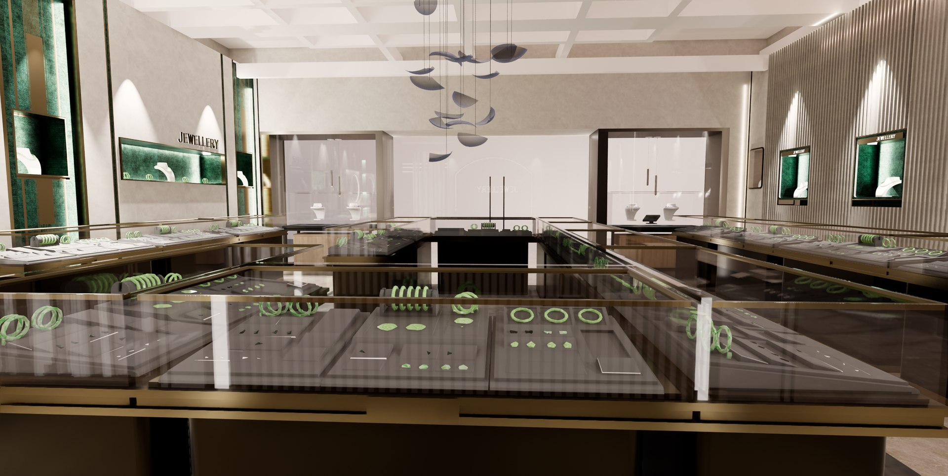 Jewelry Store Modern -A3 3D Model - TurboSquid 2008295