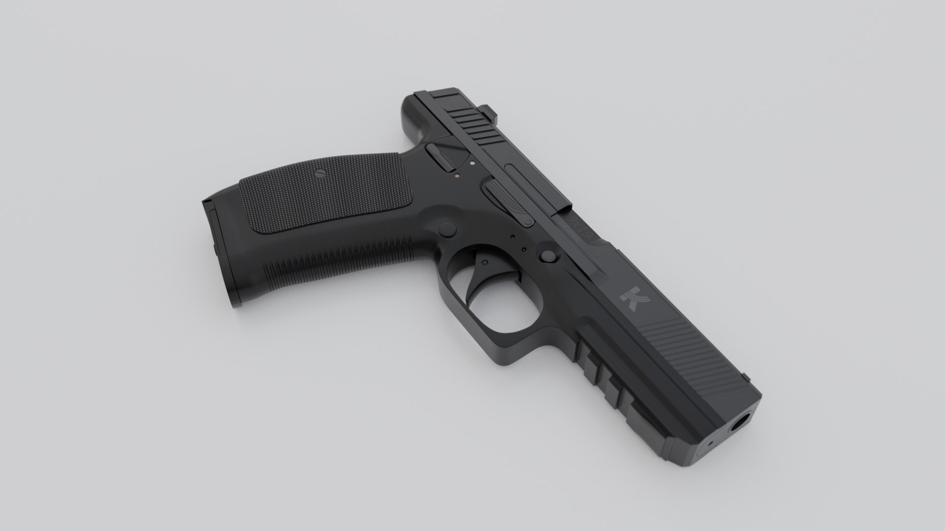 3D Model Russian Pl-15 Pistol - TurboSquid 1280438