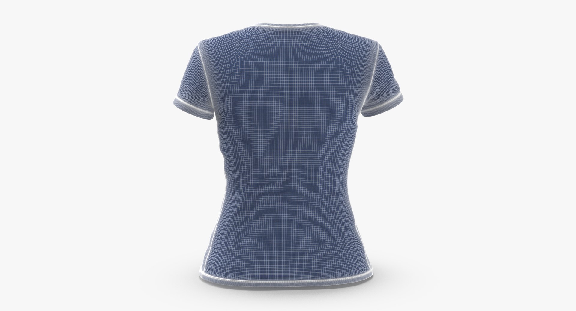 3D Female Crew Neck Worn - TurboSquid 1194329