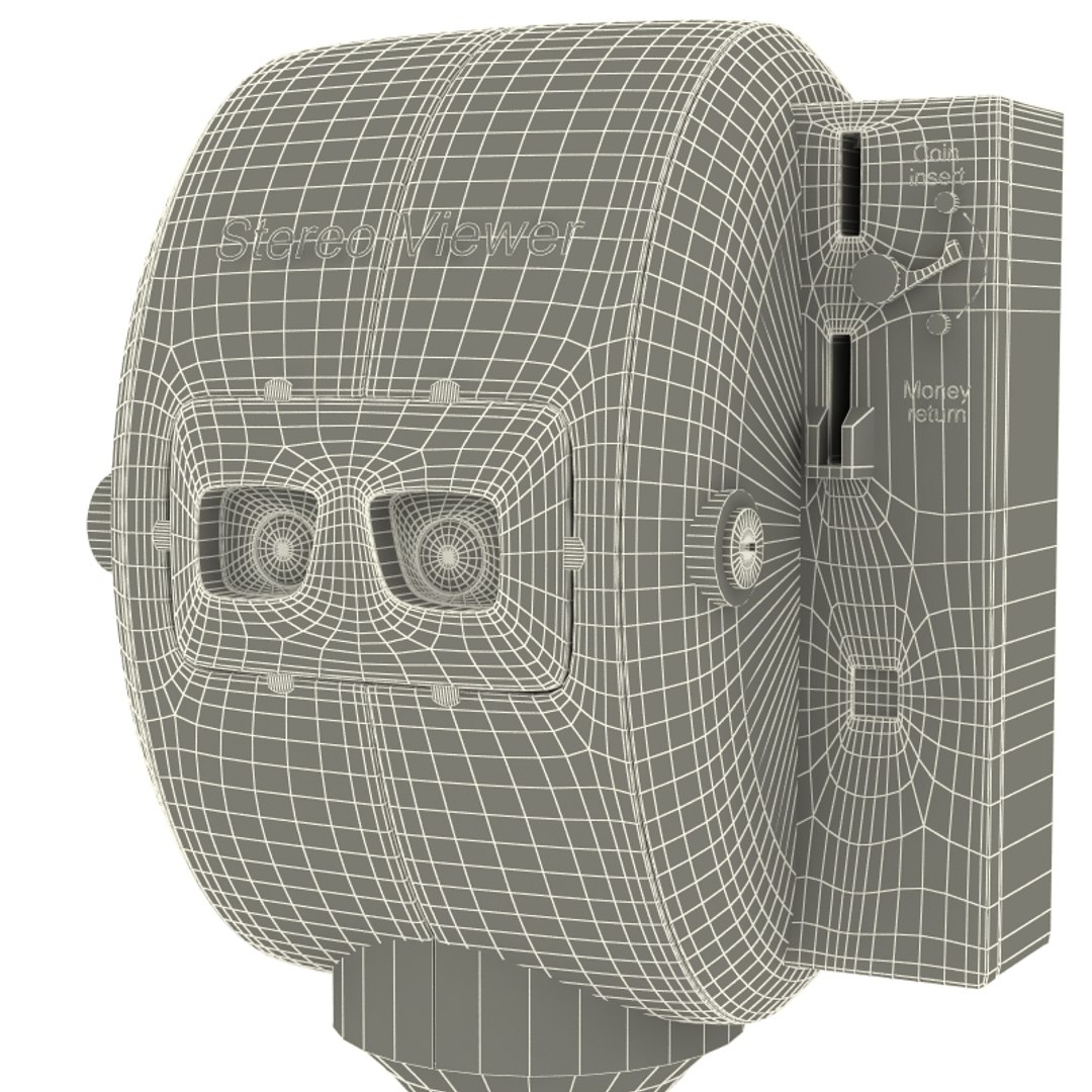 3d model coin-operated viewer