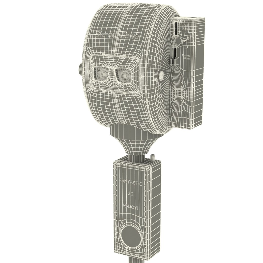 3d model coin-operated viewer