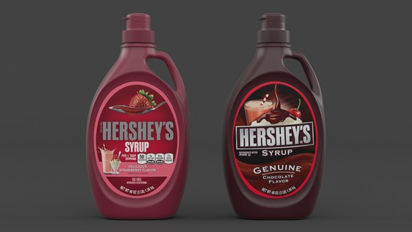 modelo 3d Chocolate Syrup - TurboSquid 2056904
