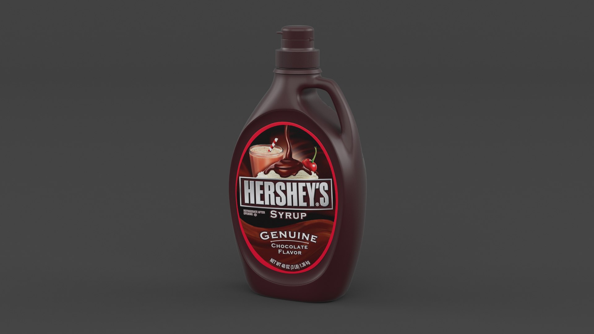 Chocolate Syrup 3D Model - TurboSquid 2056904