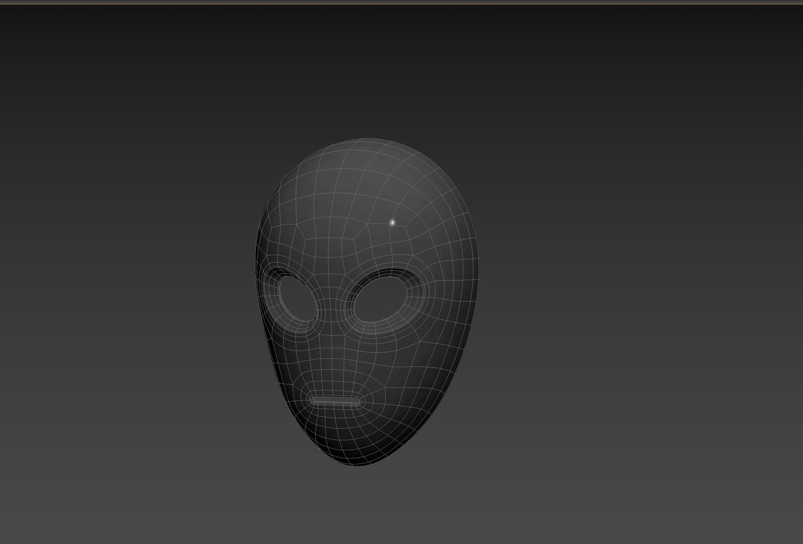 3D Mask002 Black Mask Model - TurboSquid 2157540