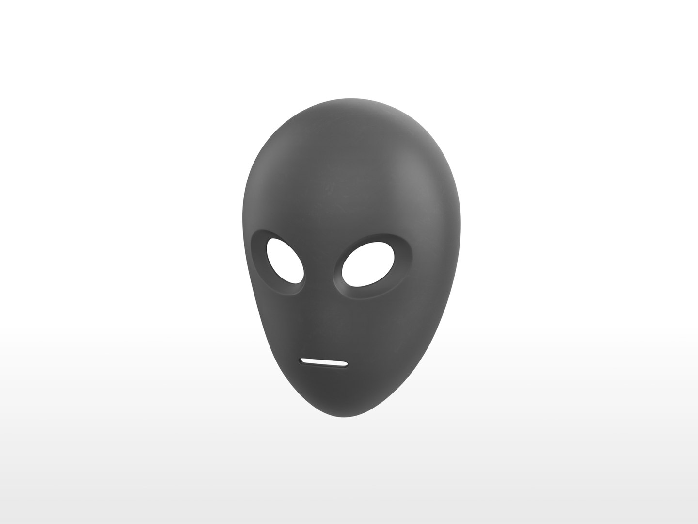 3D Mask002 Black Mask model - TurboSquid 2157540
