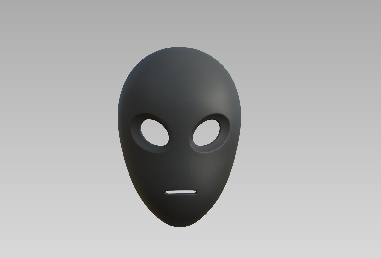 3D Mask002 Black Mask Model - TurboSquid 2157540