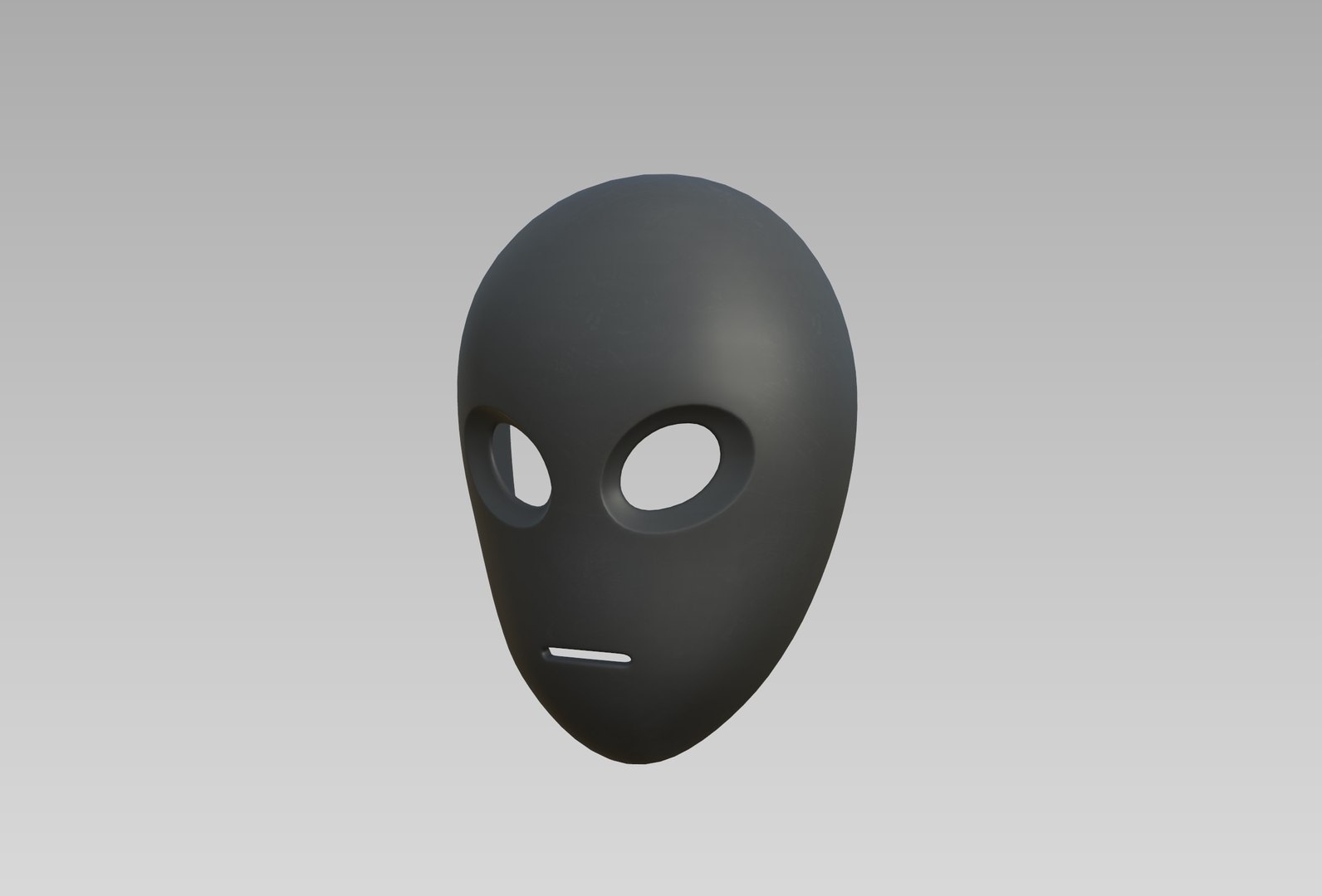 3D Mask002 Black Mask model - TurboSquid 2157540
