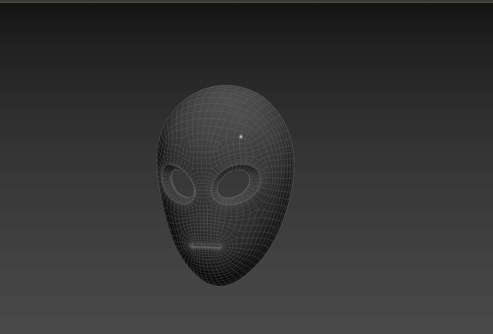 3D Mask002 Black Mask model - TurboSquid 2157540