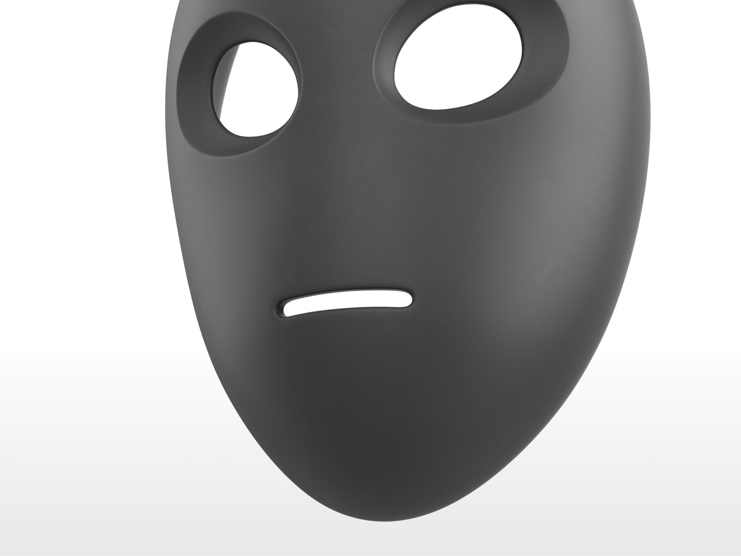 3D Mask002 Black Mask Model - TurboSquid 2157540