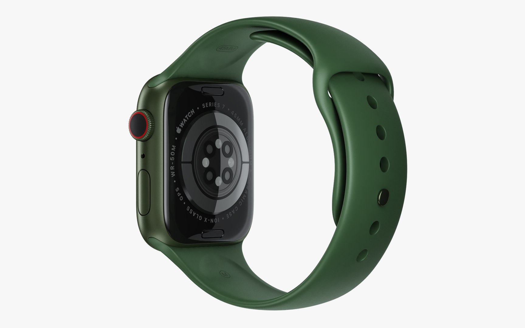 Apple Watch 7 Aluminum Case With Sport Band Model - TurboSquid 1791444