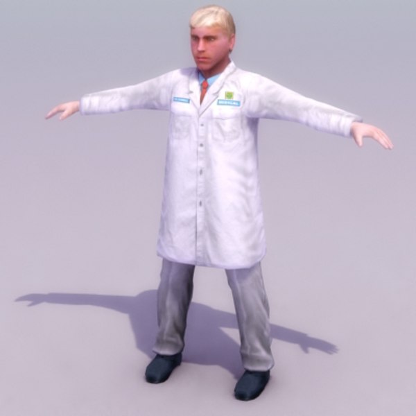 3ds max scientist doctor games
