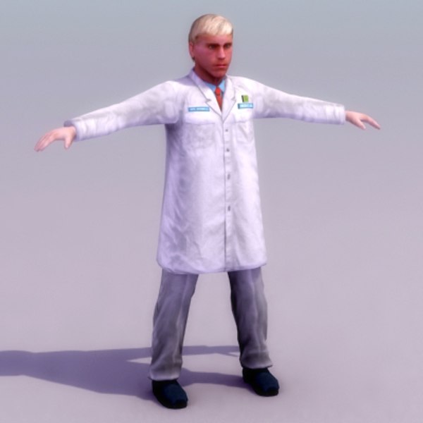 3ds max scientist doctor games