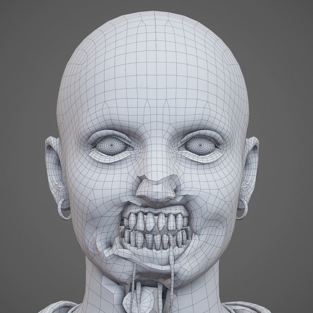 3D zombie nurse character pbr - TurboSquid 1214920