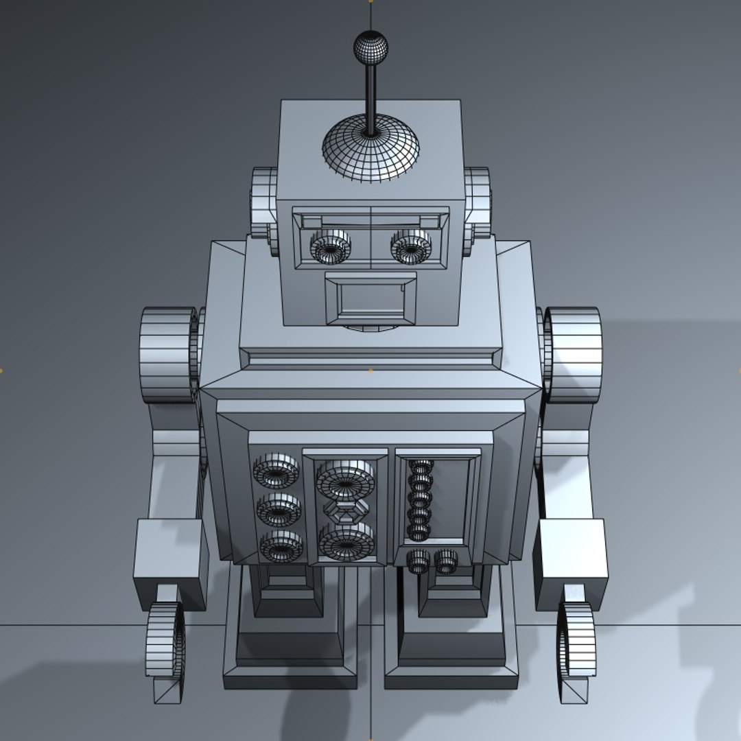 Toy robot 3D model - TurboSquid 1330343
