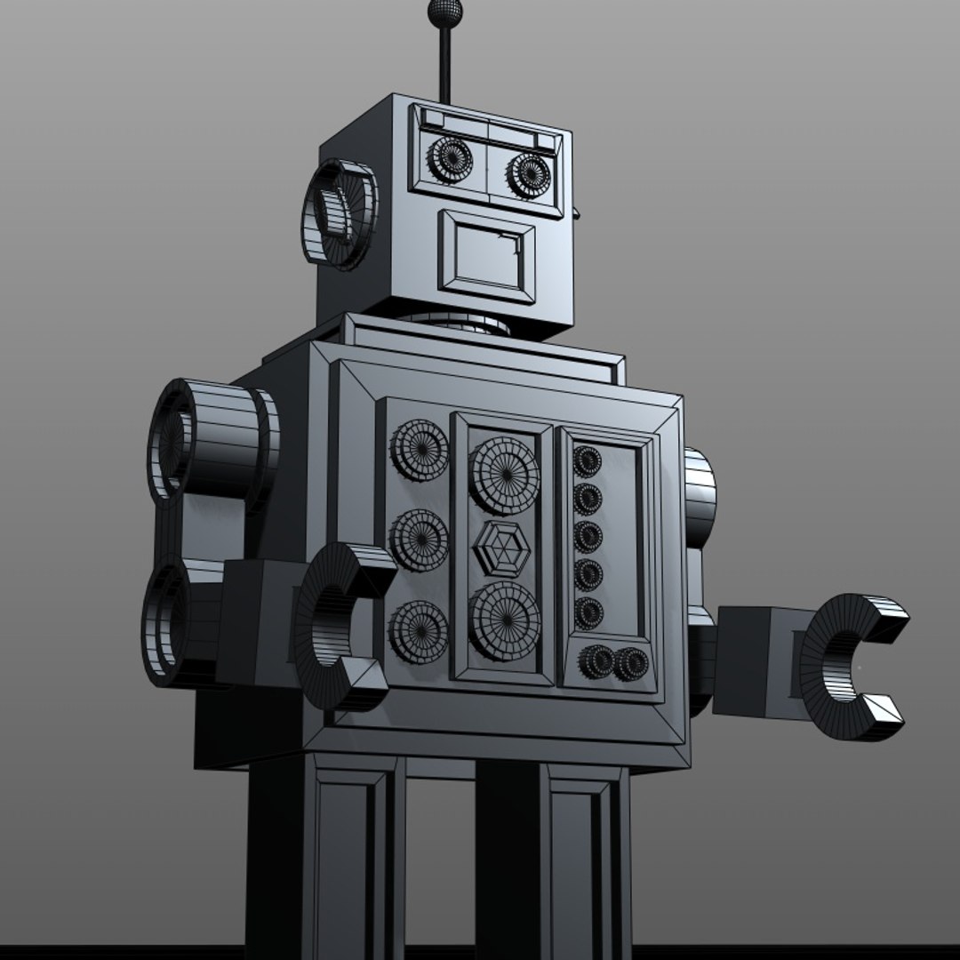 Toy robot 3D model - TurboSquid 1330343