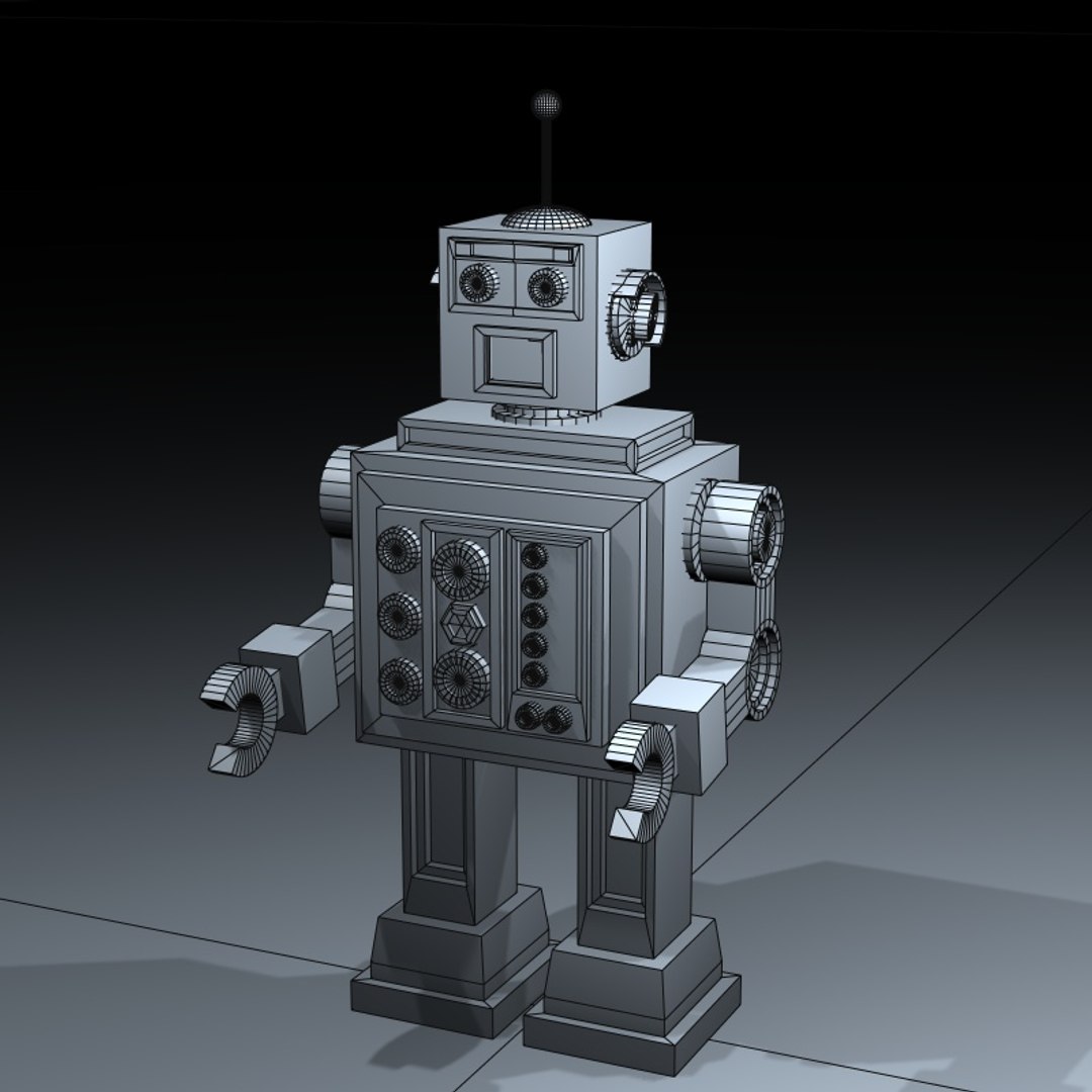 Toy robot 3D model - TurboSquid 1330343