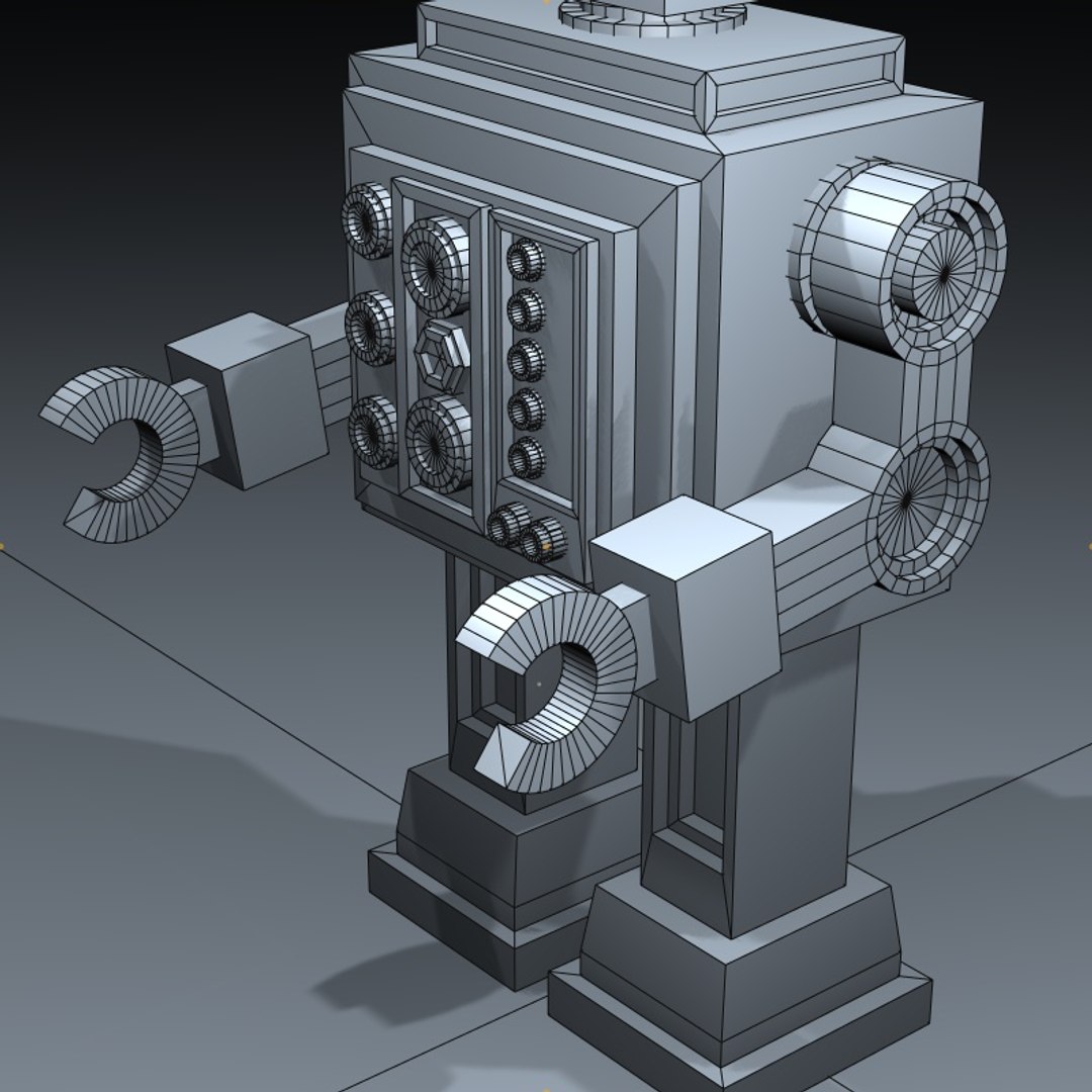 Toy robot 3D model - TurboSquid 1330343