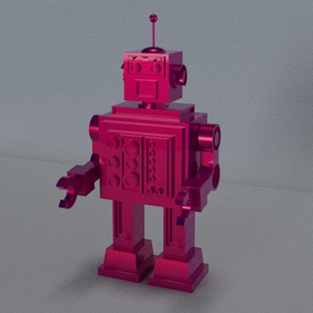 Toy robot 3D model - TurboSquid 1330343