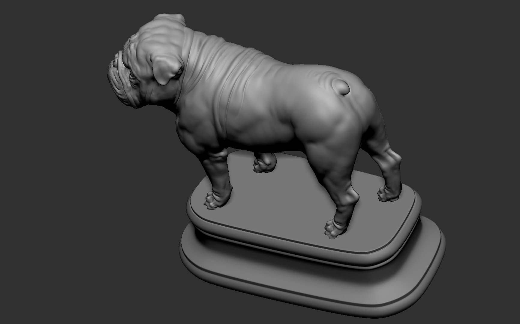 English Bulldog 3D Model - TurboSquid 2036534