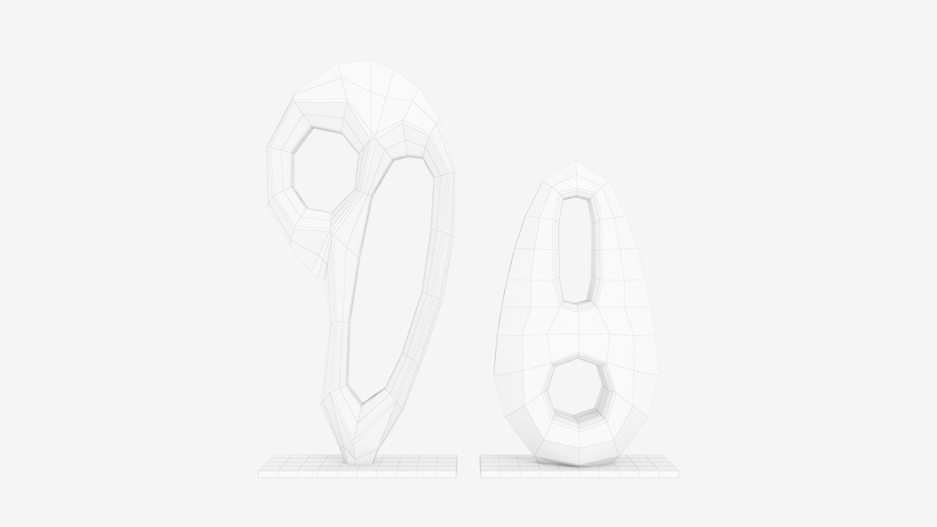 3D Kenly And Kelso Sculpture Model - TurboSquid 2098841