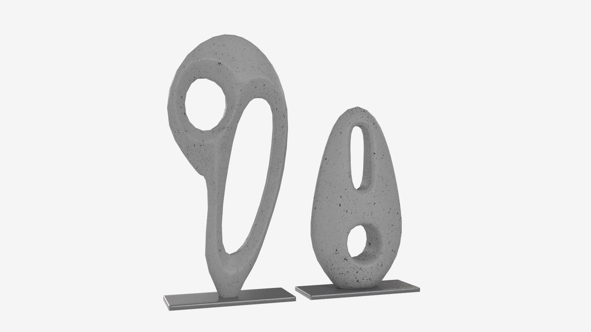 3D Kenly And Kelso Sculpture Model - TurboSquid 2098841