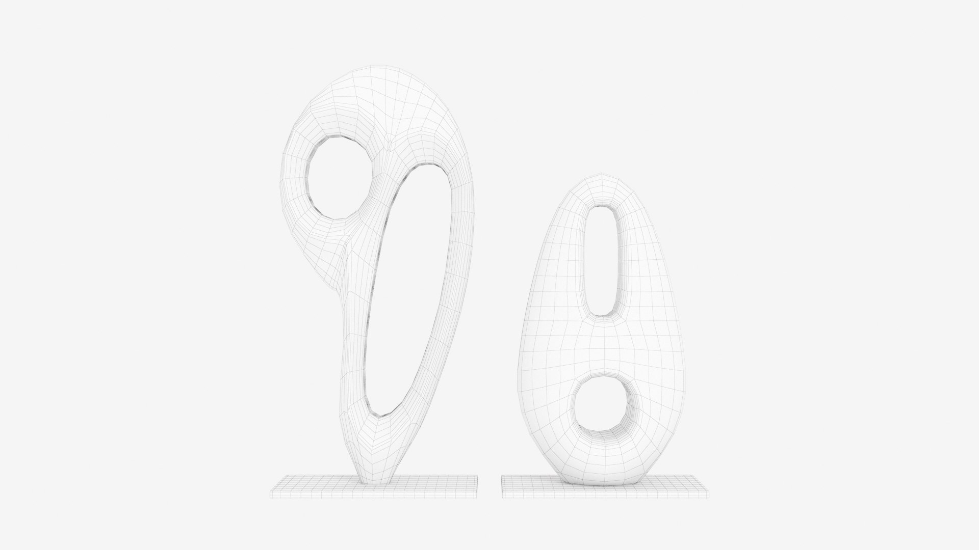 3D Kenly And Kelso Sculpture Model - TurboSquid 2098841