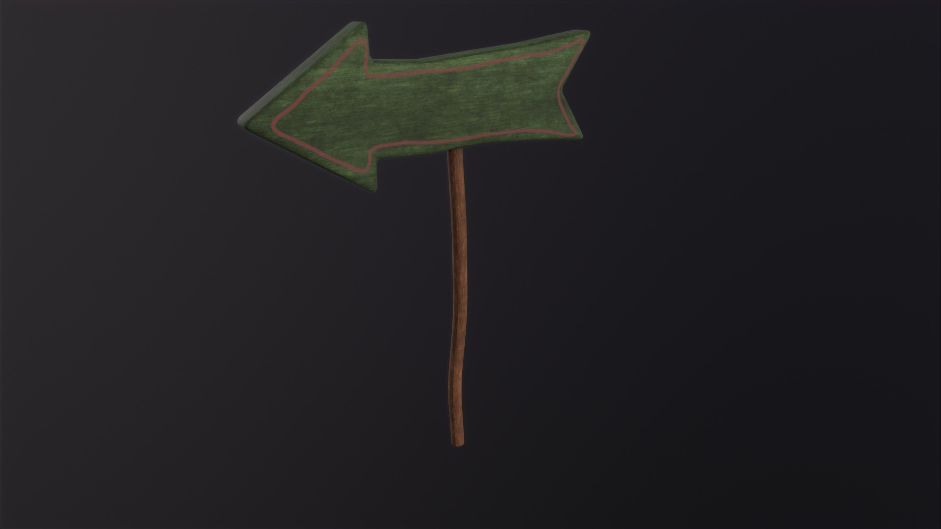 3D Model Santas Workshop Sign - TurboSquid 2108343