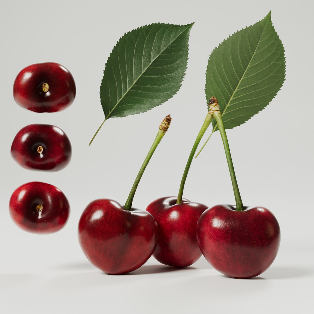 Cherry 3D Model - TurboSquid 2082375