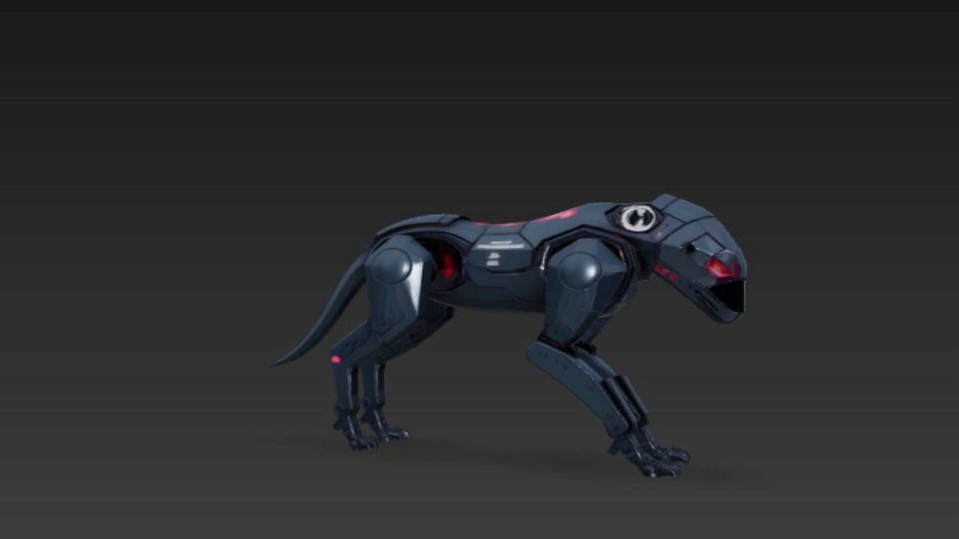 3D CyberCanines Vol1 Futuristic Robot Dog Concept Pack 6 Variants ...