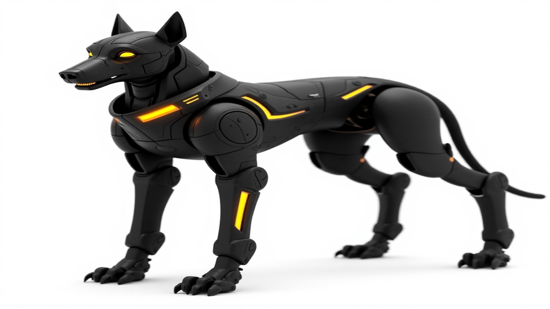 3D CyberCanines Vol1 Futuristic Robot Dog Concept Pack 6 Variants ...