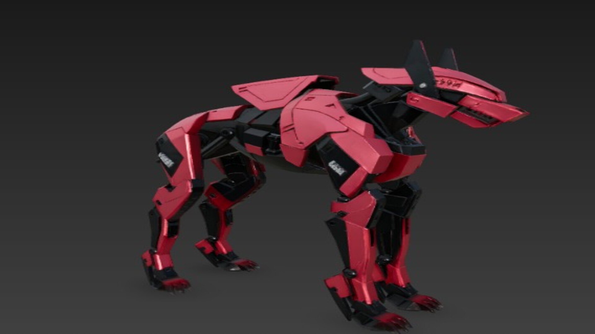 3D CyberCanines Vol1 Futuristic Robot Dog Concept Pack 6 Variants ...