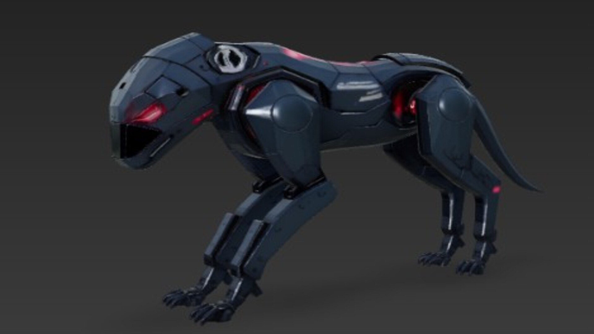 3D CyberCanines Vol1 Futuristic Robot Dog Concept Pack 6 Variants ...