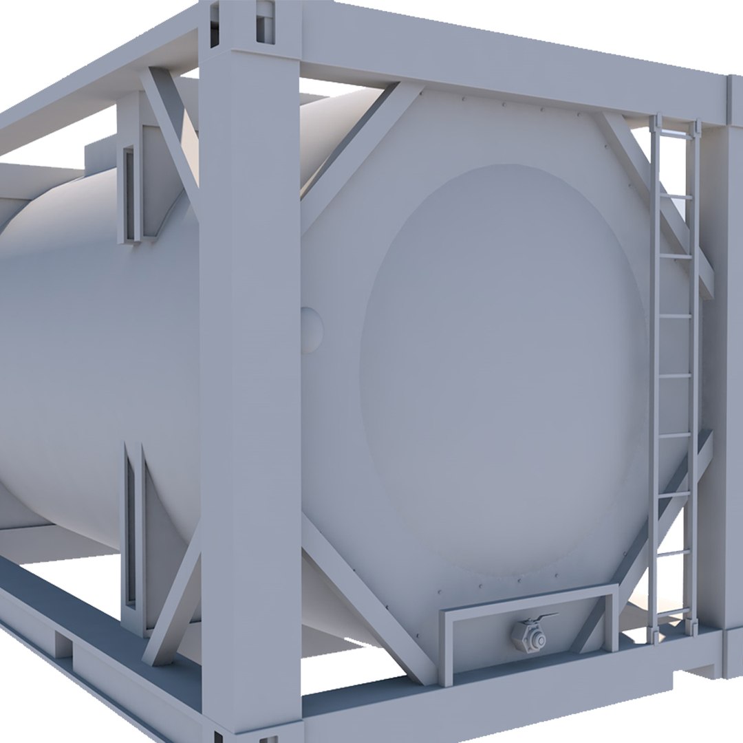 3D ISO Tank Container - TurboSquid 2254139