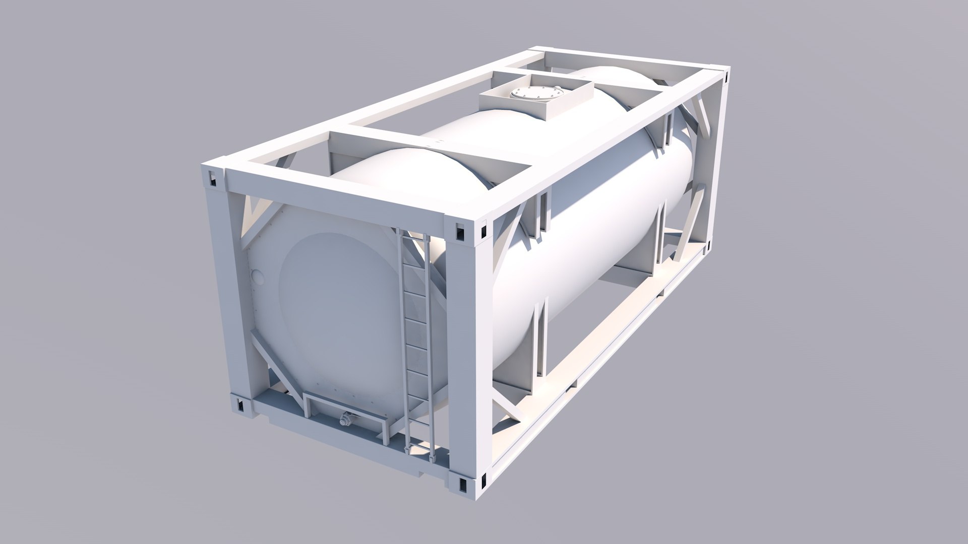 3D ISO Tank Container - TurboSquid 2254139