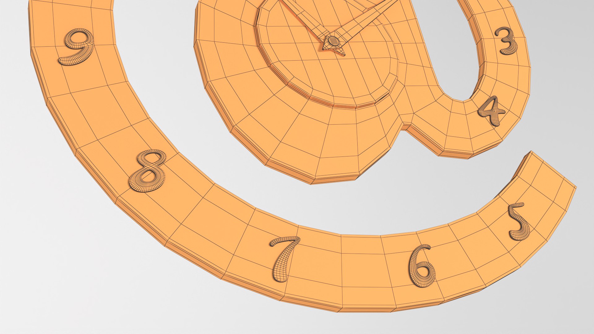 3D Wall Clock - TurboSquid 2219304