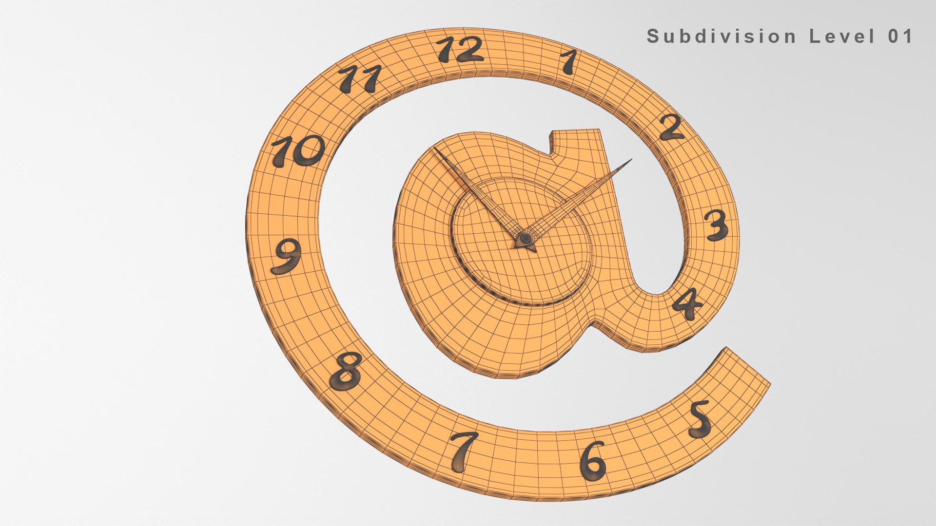 3D Wall Clock - TurboSquid 2219304