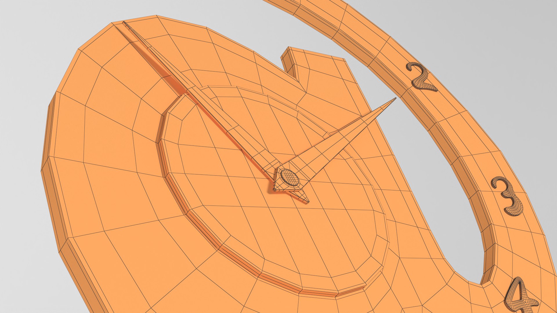 3D Wall Clock - TurboSquid 2219304